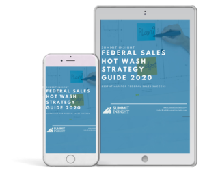 Start planning your Hot Wash Strategy for this year GovCon success